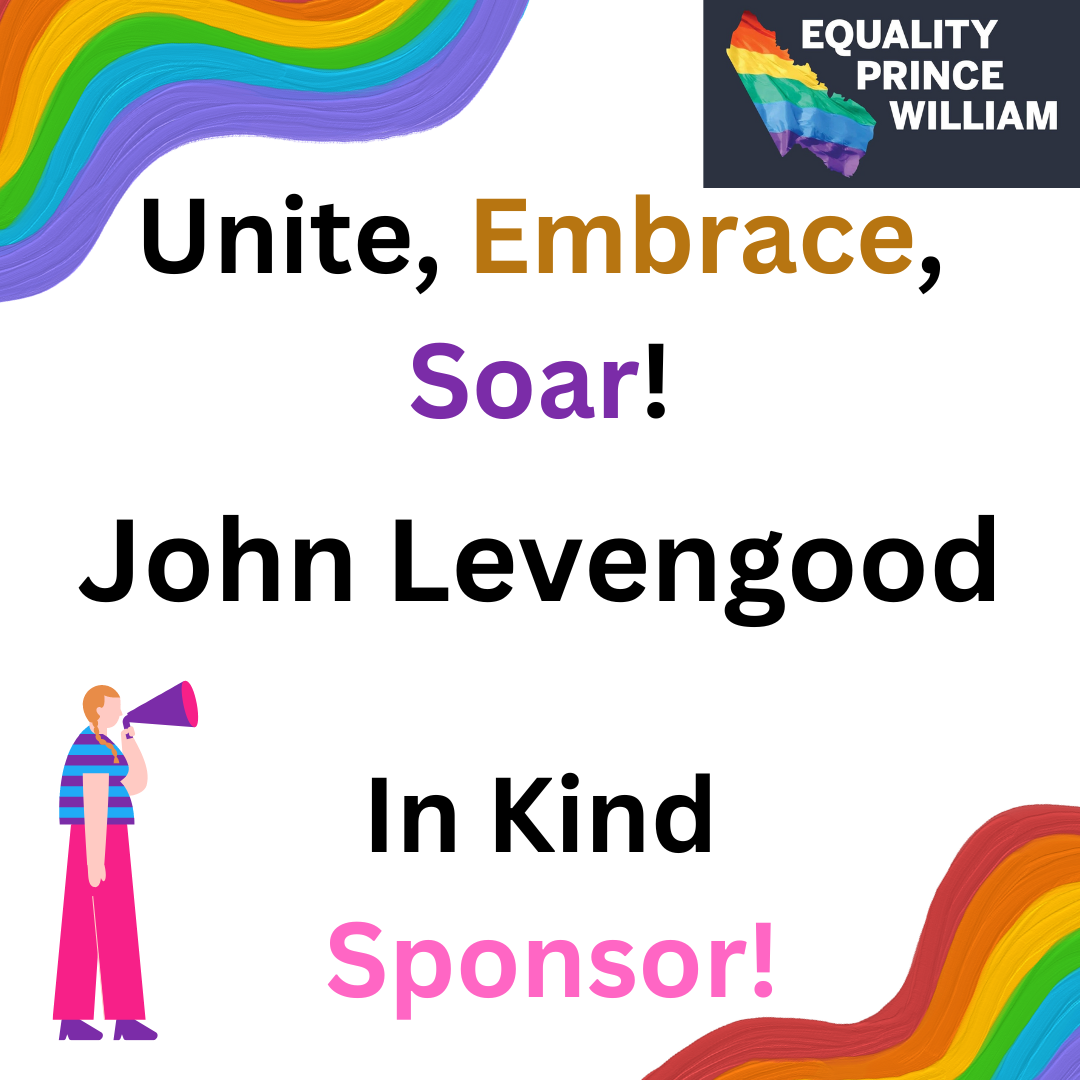 Equality Prince William Pride 2024 – Equality Prince William